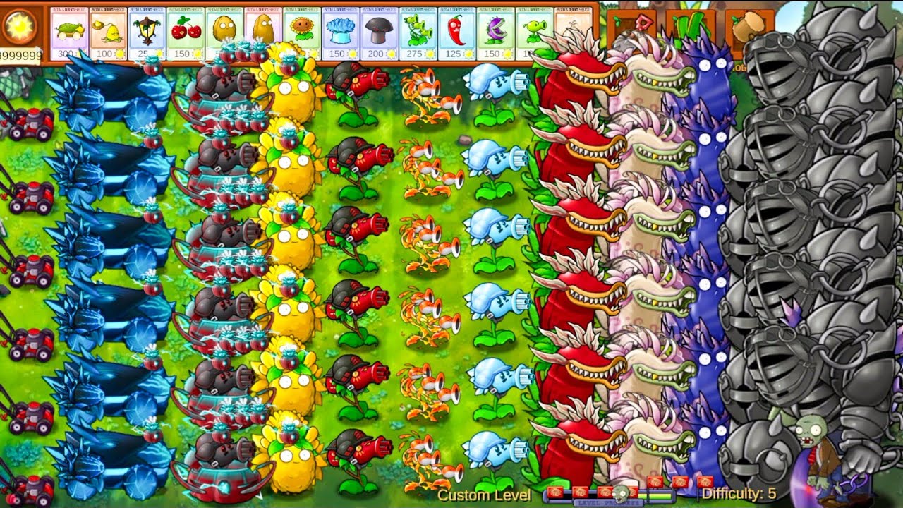 Pvz Fusion | Max Difficulty-"Are You Sure" Ultimate Cannon+Godzilla ...