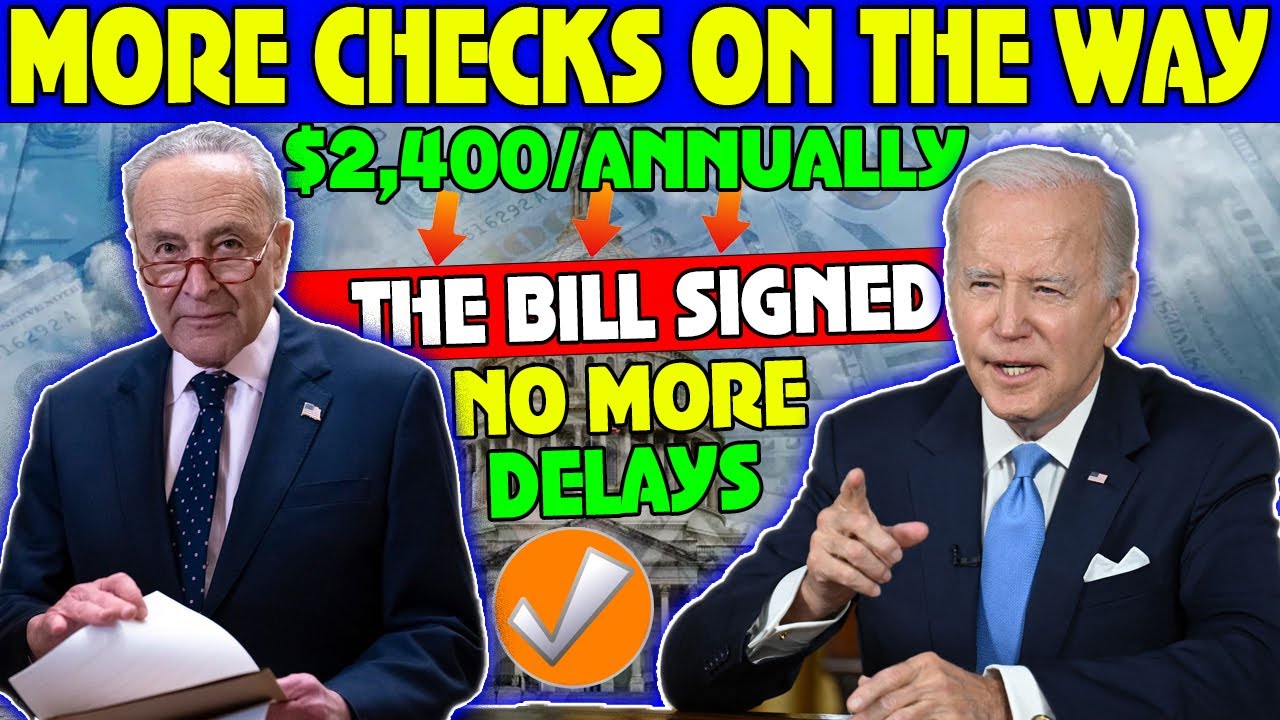 More Checks are on the way $2,400/Annually | No More Delays In Social ...