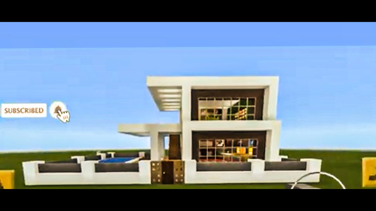 modern house in lauki craft 🏠 tutorial 1 || loki craft mai mazedar ghar ...