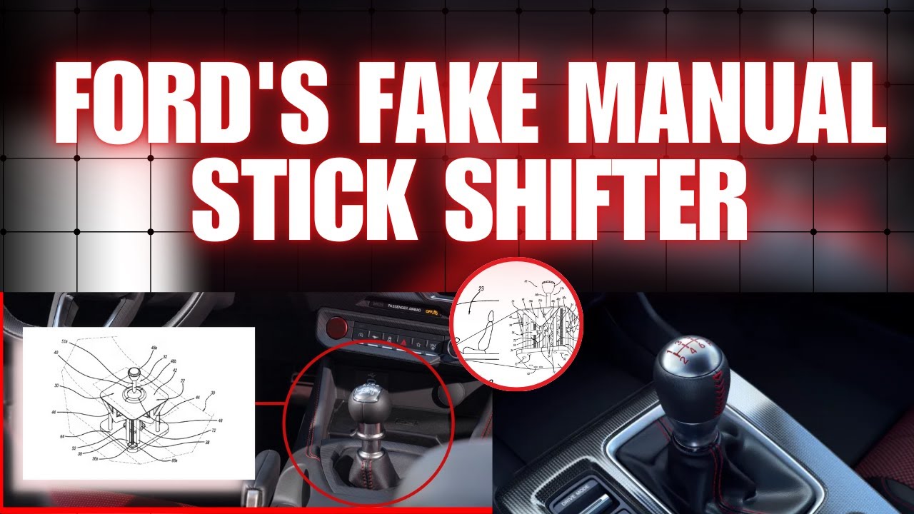 Can Ford's Fake Manual Stick Shifter Make EVs Exciting For Gas Fans ...