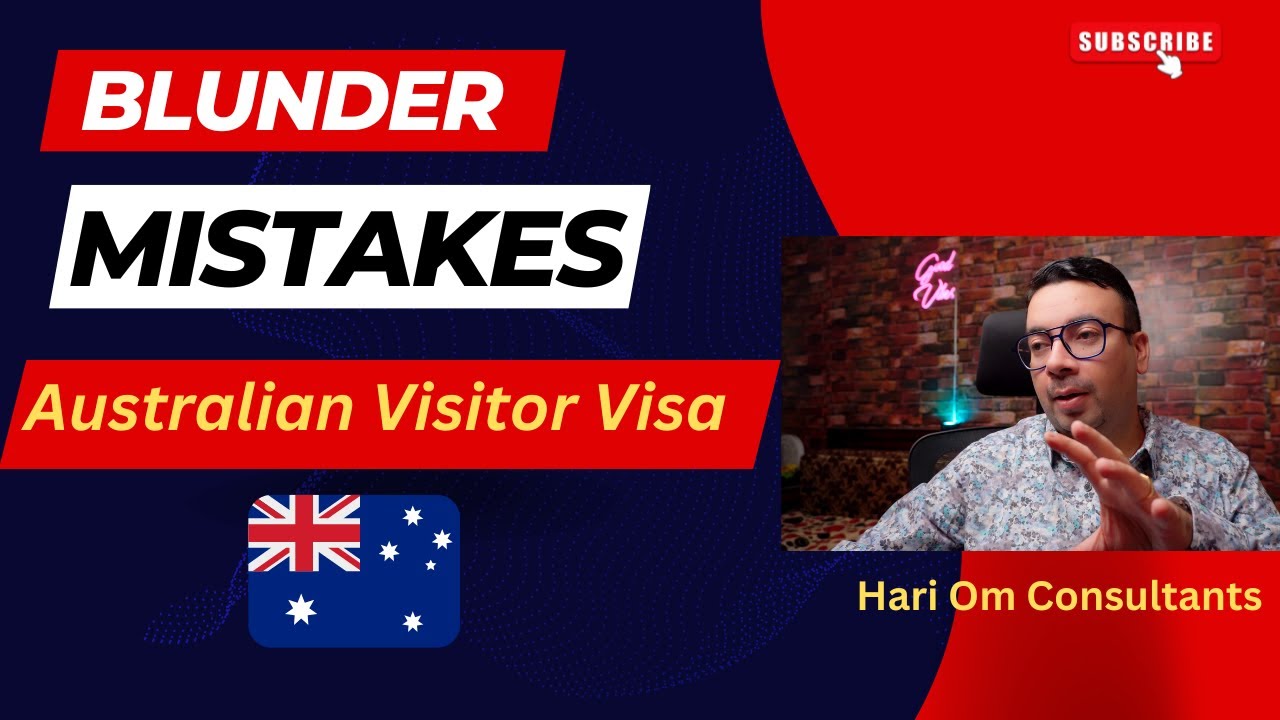 Blunder mistakes by Australian Visa agents for Australian visitor visas ...