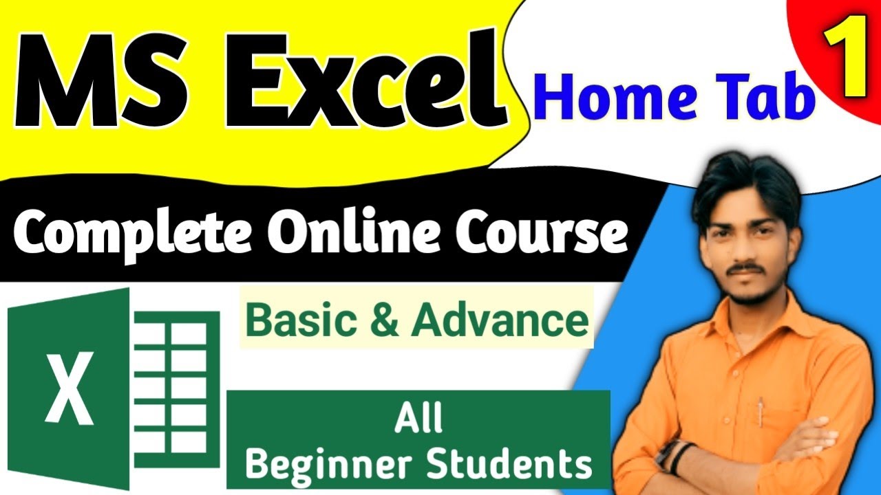 Microsoft Excel Tutorial for Beginners | Complete Excel Courses | Free ...