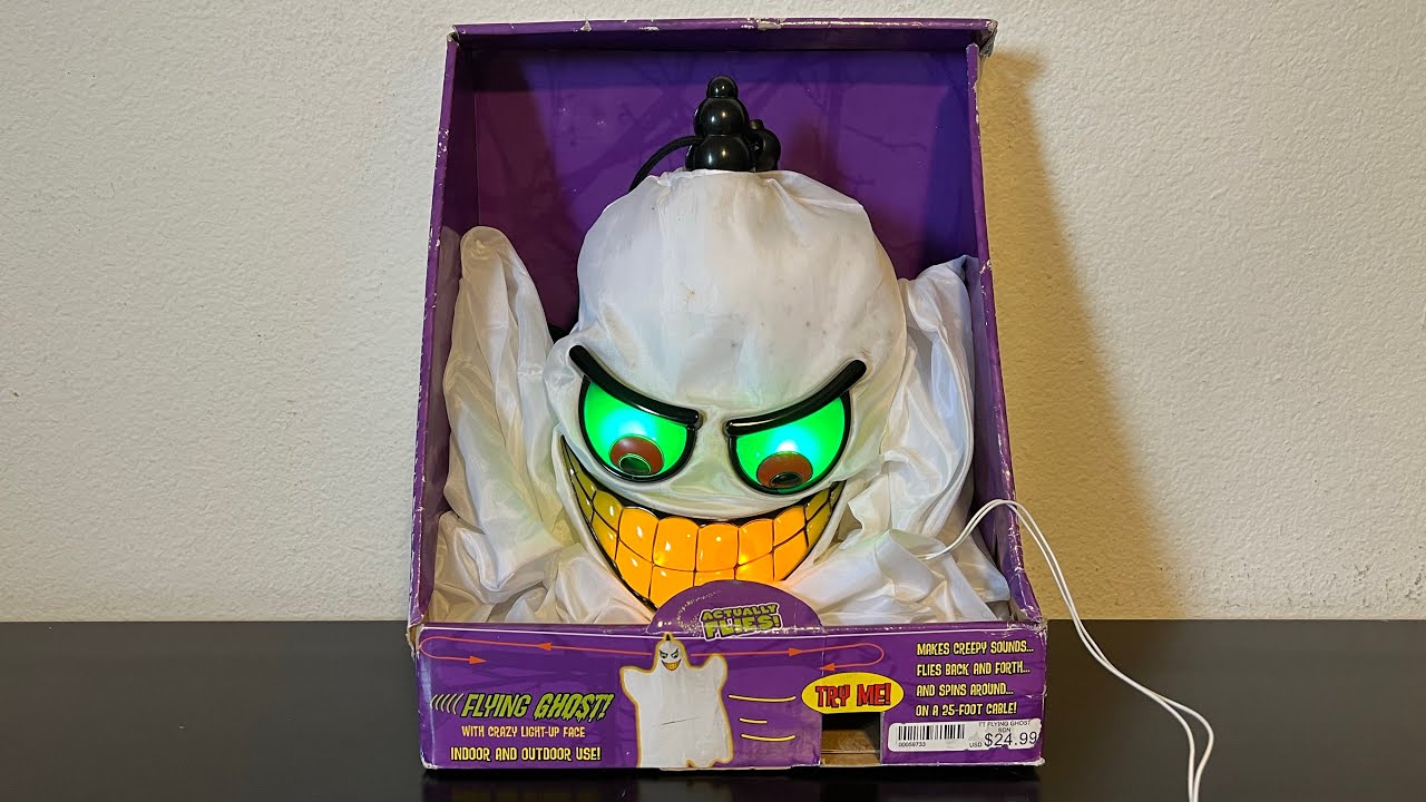 Tekky Toys Halloween 2006 Scary Flying Monsters (Ghost) (Light Up Face ...
