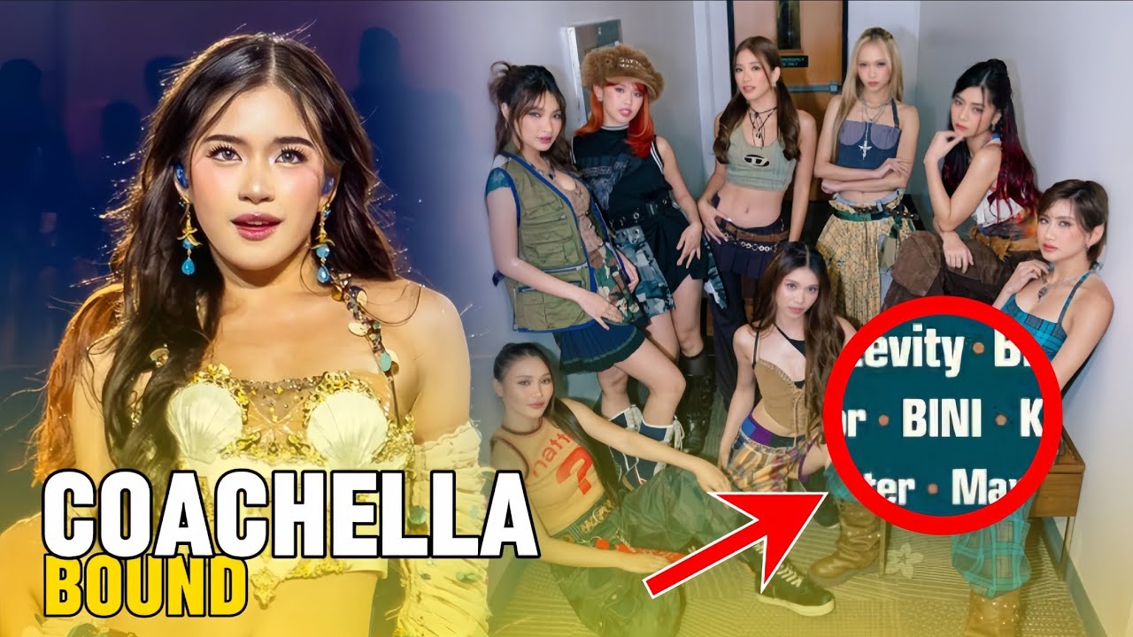 BINI will be the First Filipino Artist to Perform in Coachella - YouTube