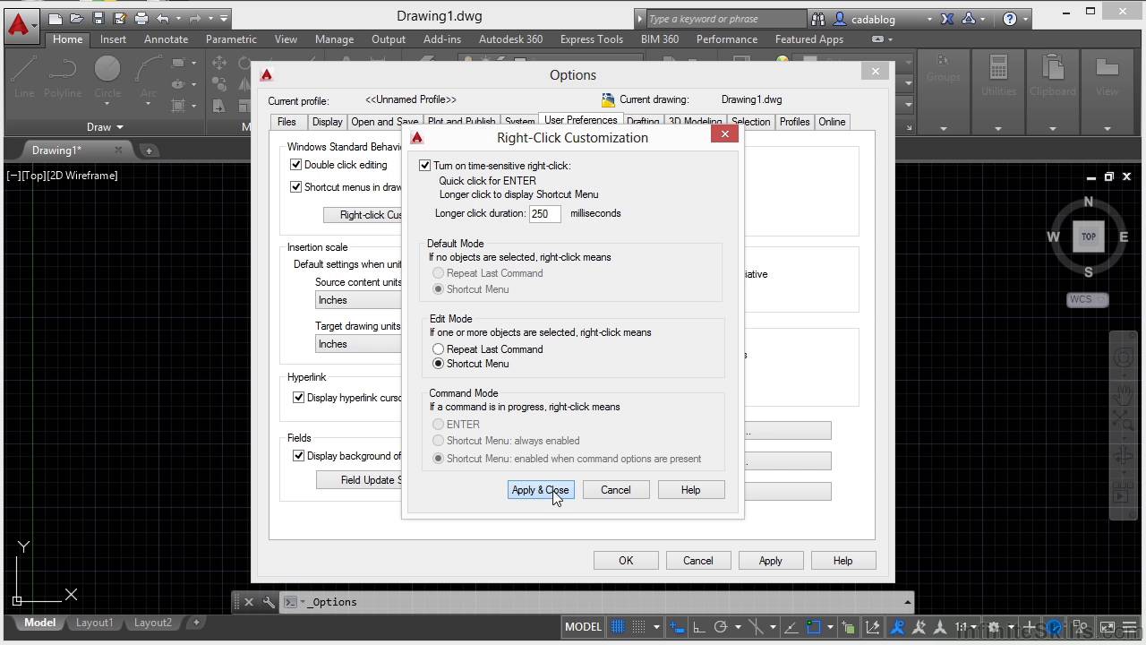 Drawing Areas The Crosshairs And Your Mouse AutoCAD 2015 - YouTube