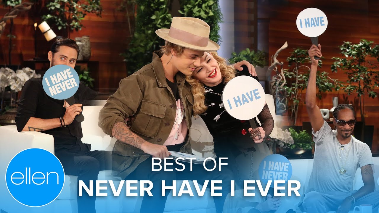 Best of Never Have I Ever on The Ellen Show (Part 1) - YouTube
