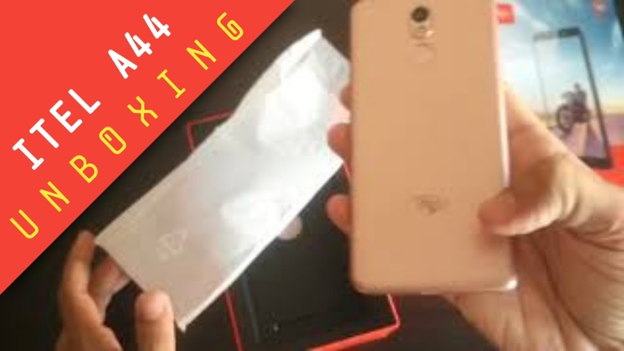 Itel A44 unboxing, handson,box contents,budget phone ? - YouTube