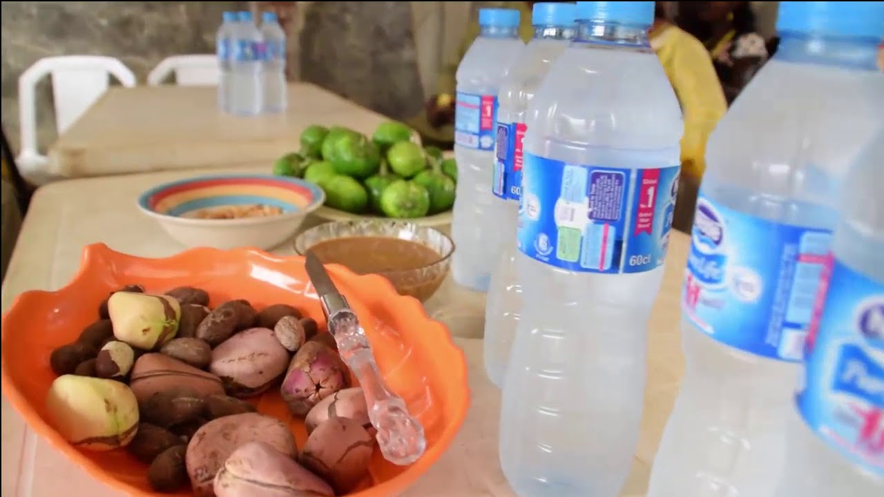 Important Fruits and Nuts to Welcome Visitors in Igbo Culture - YouTube