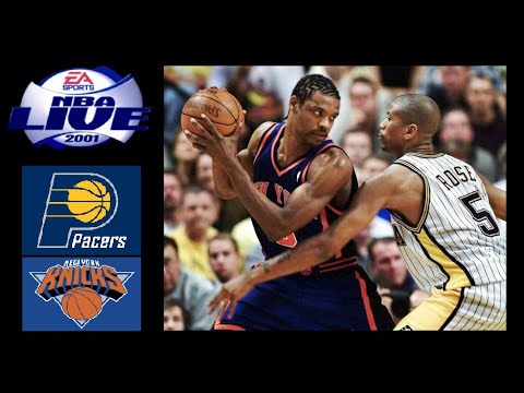 Pacers vs Knicks - NBA Live 2001 - YouTube