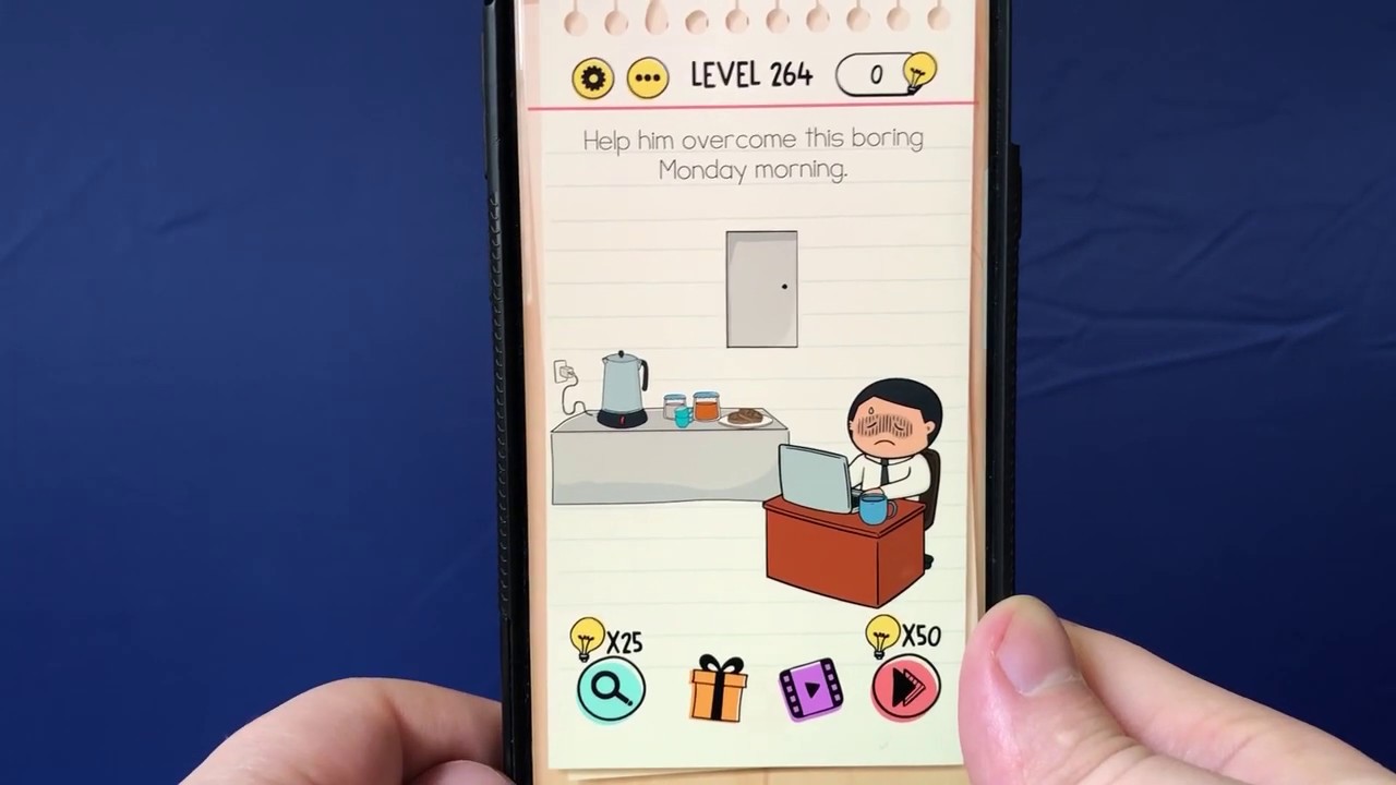 Brain Test Help him overcome this boring Monday morning - YouTube