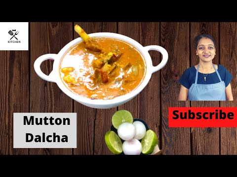 Mutton Dalcha Recipe/Meat Dalcha Indian Recipe/With Indian Tadka/Easy ...