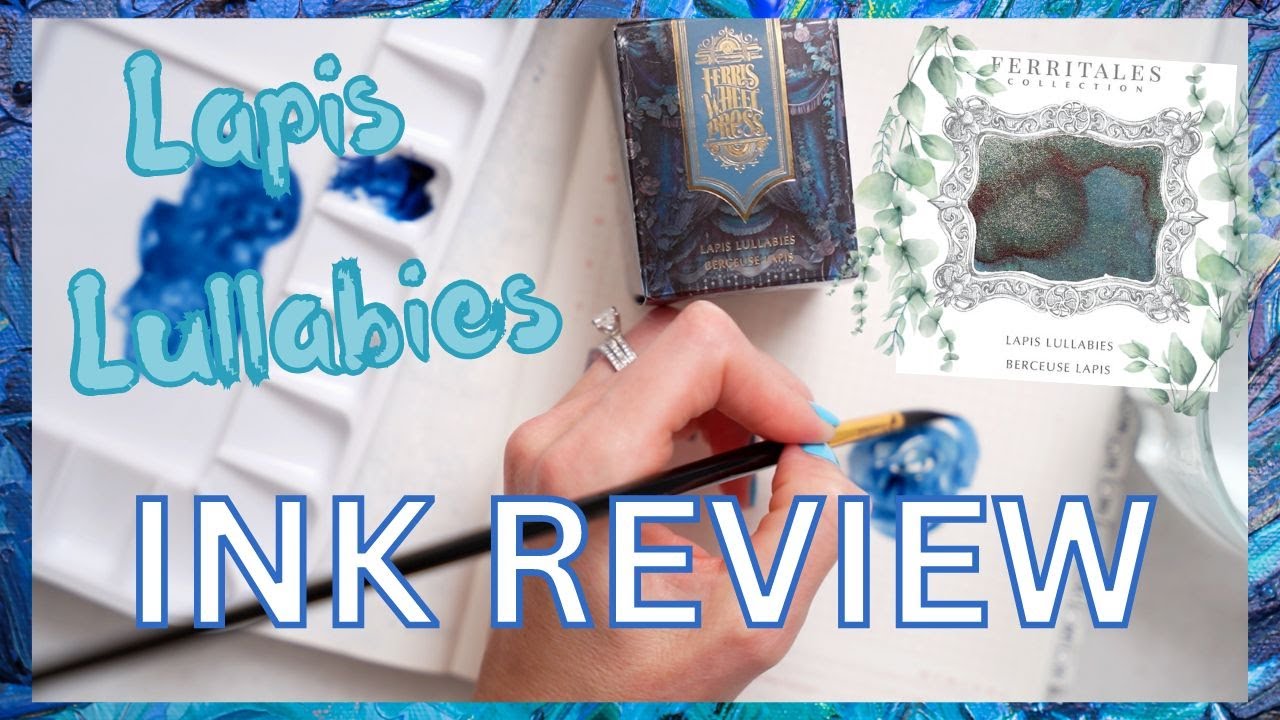 HAPPY NATIONAL HANDWRITING DAY! || Ink Review: Lapis Lullabies ...