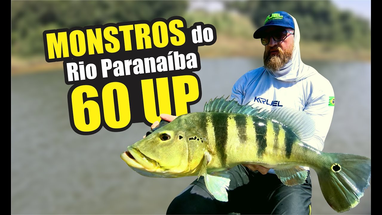 Monstros do Rio Paranaíba, o dia que esbarramos um 60UP! - YouTube