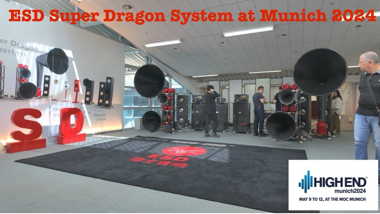 ESD Super Dragon System at the High End Munich Show 2024 - YouTube