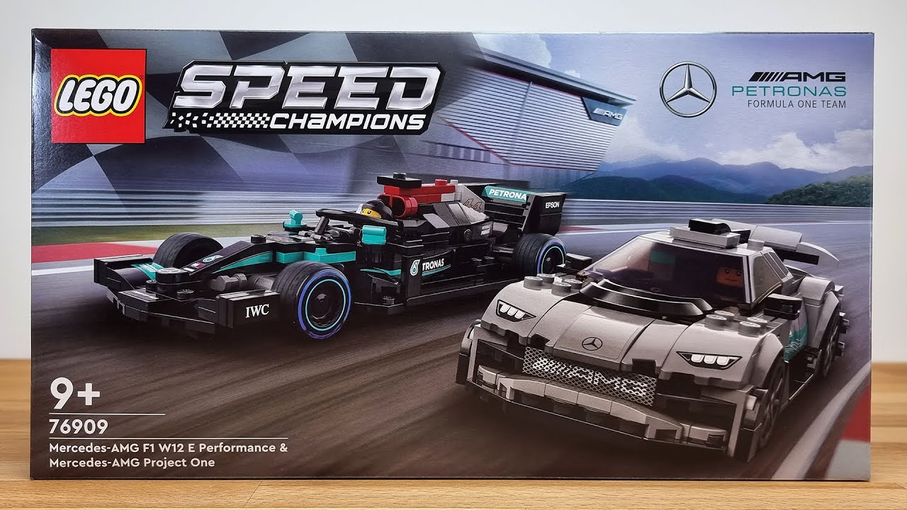 LEGO Speed Champions 76909 Mercedes AMG F1 W12 E Performance & Mercedes ...