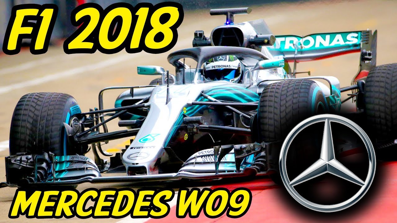 F1 Mercedes W09 Analysis - Lets Talk F1 2018 - YouTube