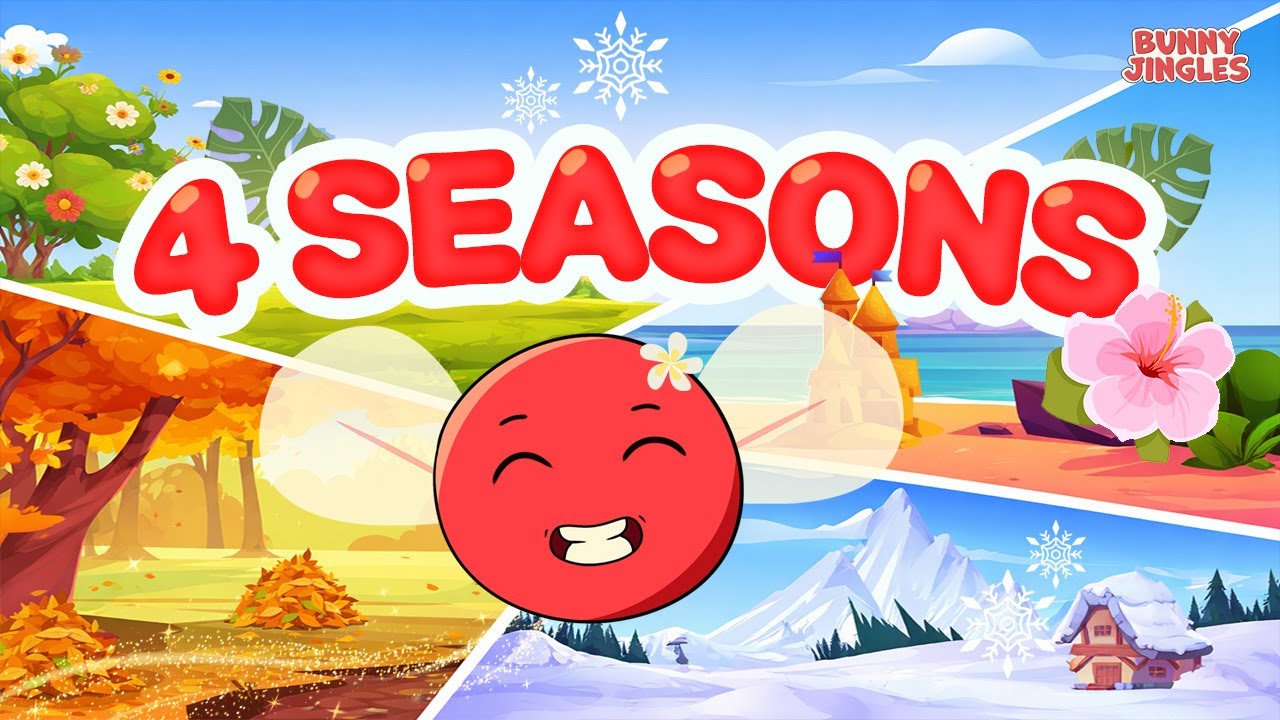 Learn the 4 Seasons | Fun & Easy Seasons Song for Kids 🌸 ️☀️🍂 - YouTube