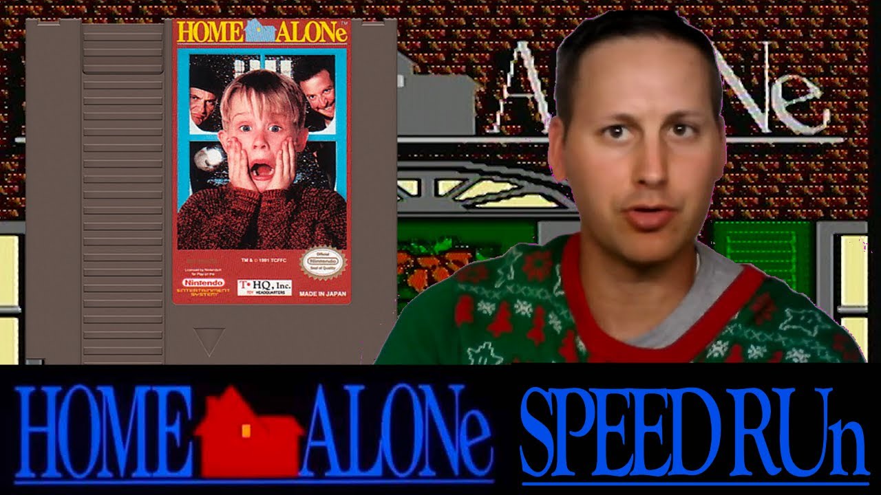 World Record Home Alone (NES) SpeedRun - YouTube