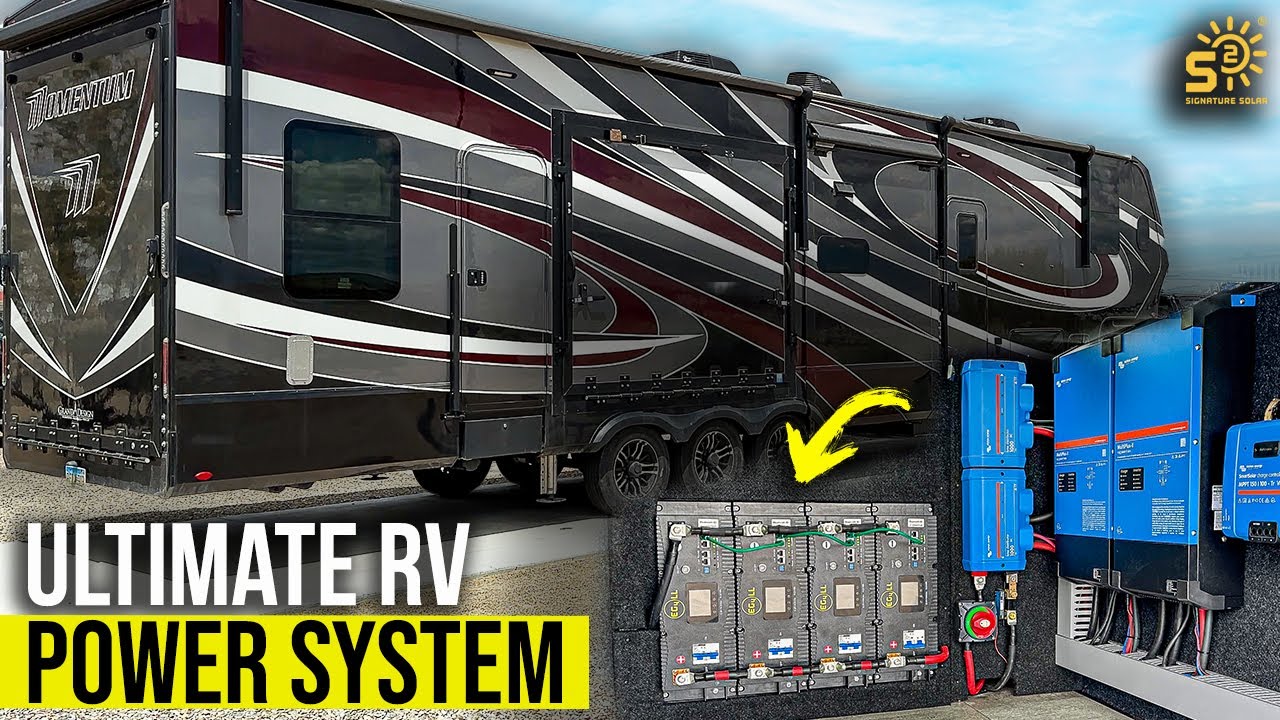 OFF-GRID RV Solar System // THIS is Sustainable Living! ☀️ - YouTube