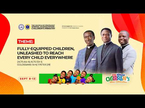 2026 National Children’s Week Celebration || Climax Session || 13-09-2025