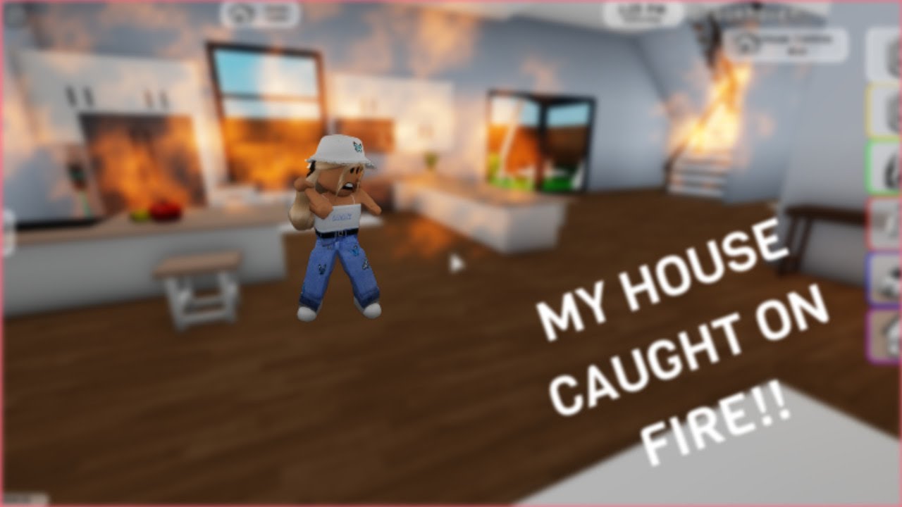 MY HOUSE CAUGHT ON FIRE! BROOKHAVE RP ROBLOX Itz Rissa - YouTube
