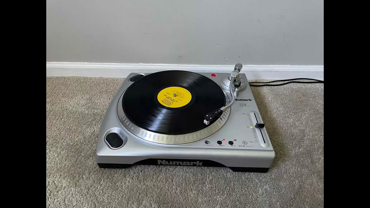 Numark TTUSB Professional Series USB Record Player Turntable - YouTube