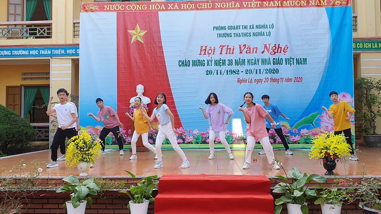 Nhảy Mash up savage love, dance monkey, dynamite khối 8 trường TH& THCS Nghĩa Lộ-Nghĩa Lộ- Yên ...
