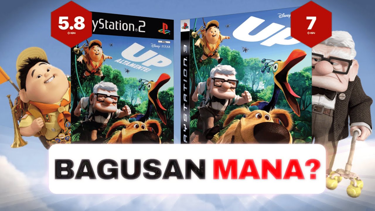 Apakah Game Disney Up PS3 lebih baik ketimbang di PS2? - YouTube