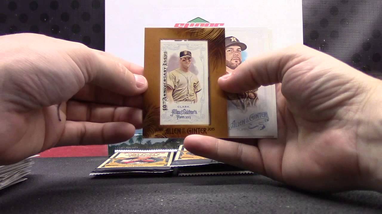 DBCooper's 2015 Super Break, Allen Ginter & Dinosaurs 4 Box Break - YouTube