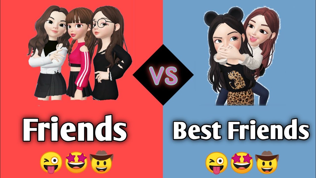 Friends vs Best Friends..🤩🥳🤠💁 - YouTube