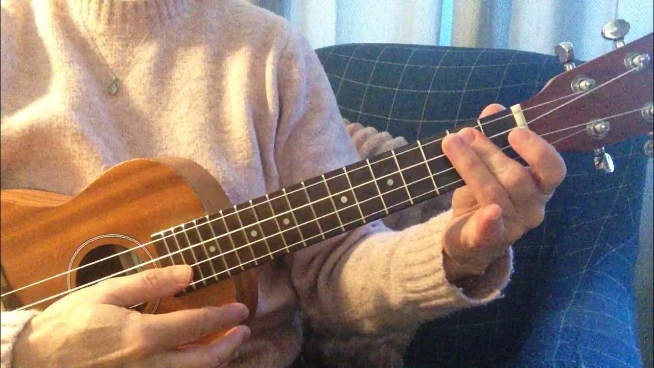 Twinkle Twinkle Little Star EASY UKULELE picking for BEGINNERS. Play ...