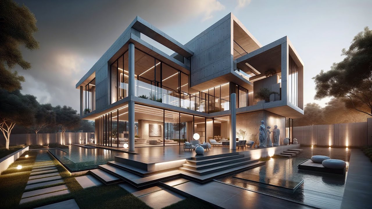 Discover the Stunning Design of a Contemporary Deconstructivism Villa ...