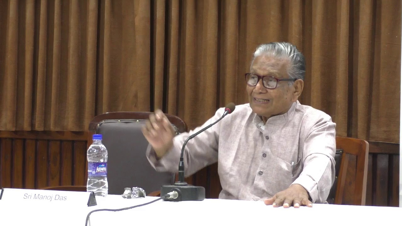 Manoj Das at IIT Kharagpur - YouTube