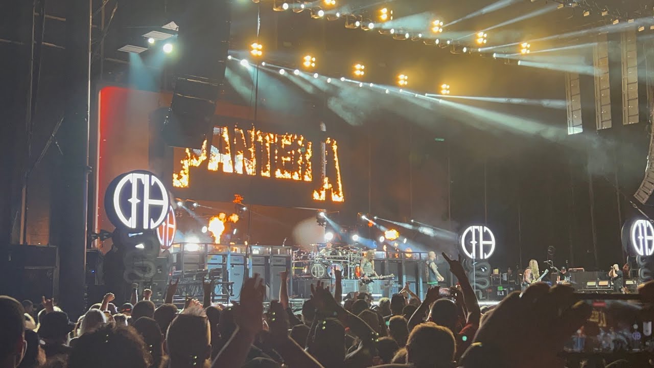 Pantera 8/5/23 HersheyPark Stadium PA, Pantera Legacy Tour - YouTube