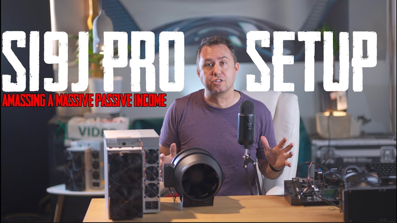 Setting up an S19 J Pro ASIC Bitcoin Miner - Start to Finish - YouTube