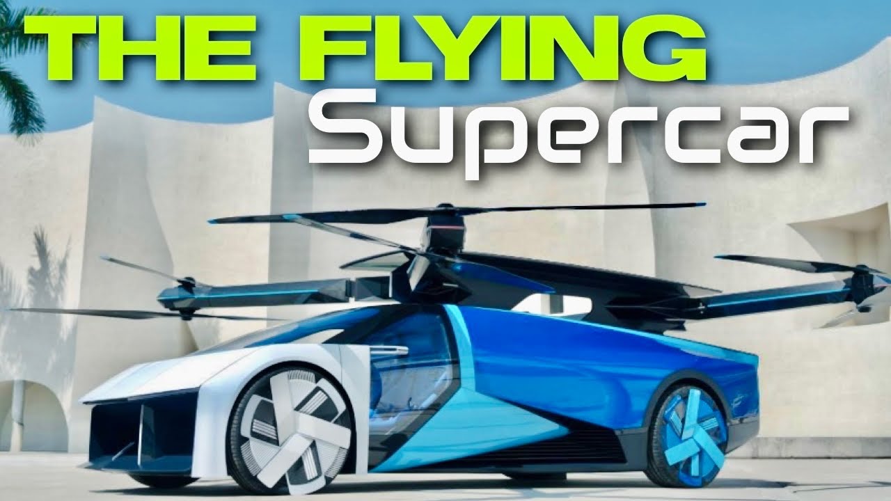 This is the new flying supercar made in China - YouTube