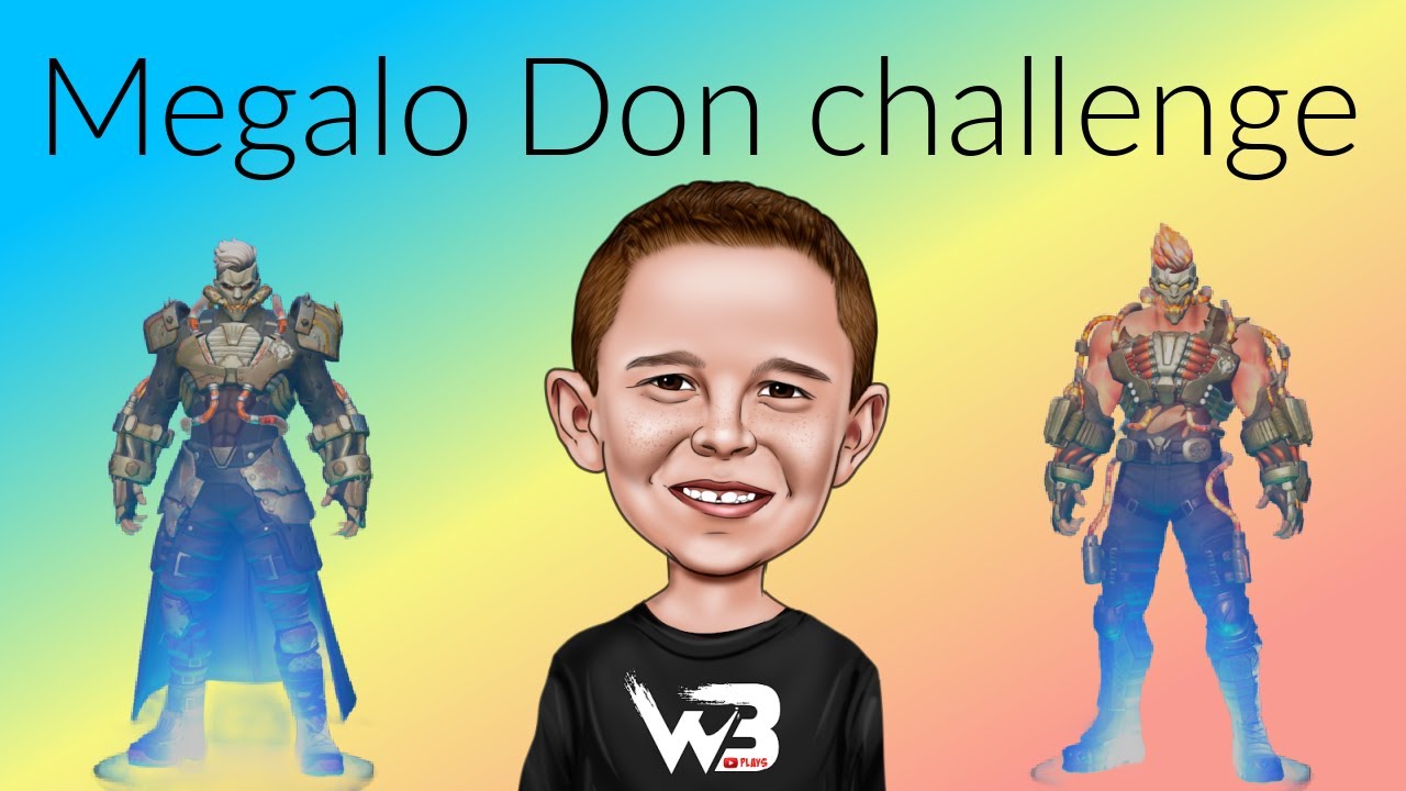 Megalo Don Fortnite challenge - YouTube