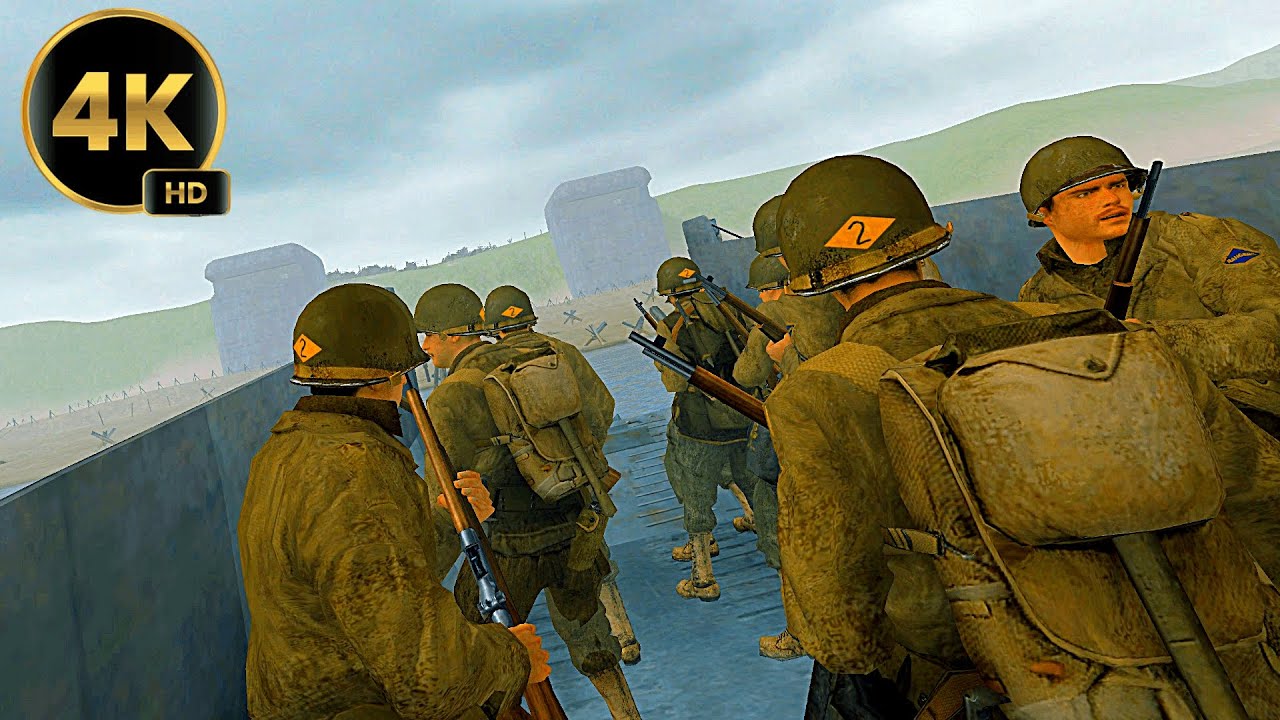 CALL OF DUTY 2: D-DAY (FRONTLINE REMAKE MOD) - YouTube