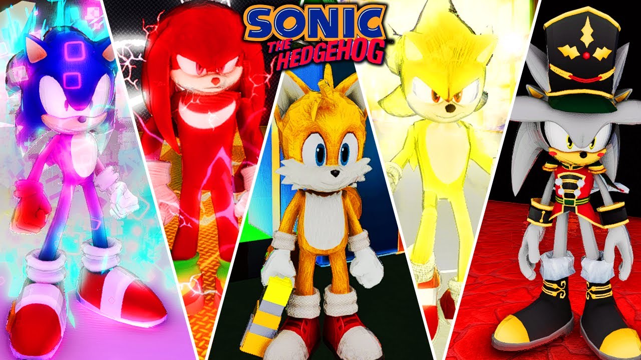SONIC UNIVERSE RP {UPDATE 🎄} COM NOVO CYBER SONIC {FRONTIERS} E TAILS ...