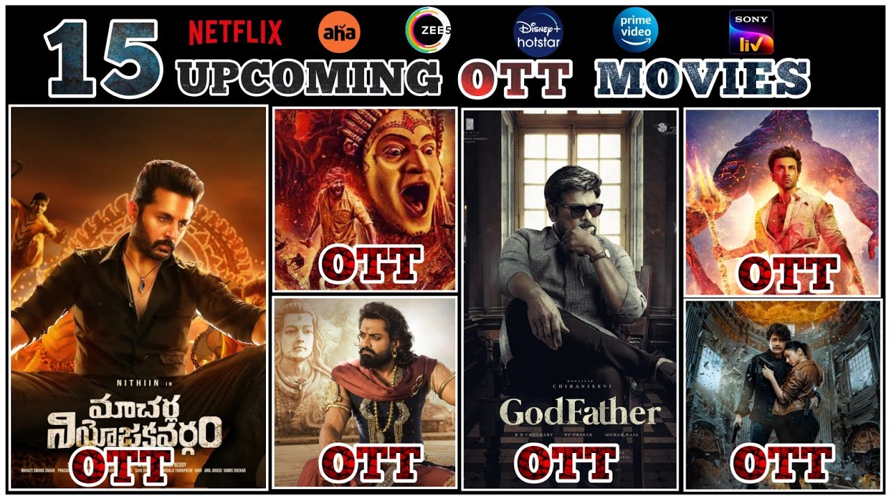 upcoming 15 ott movies | ott updates 23 | kantara ott release | The ...