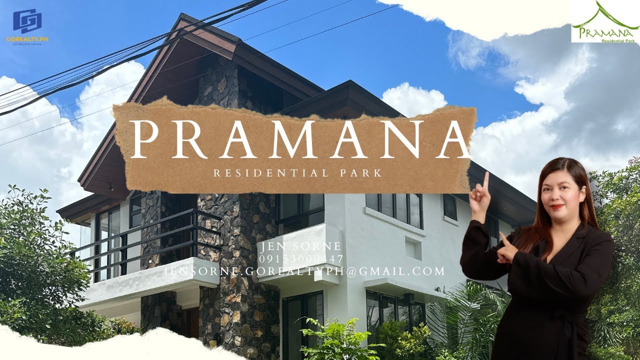 House and Lot for Sale | PRAMANA Residential Park, Greenfield City ...