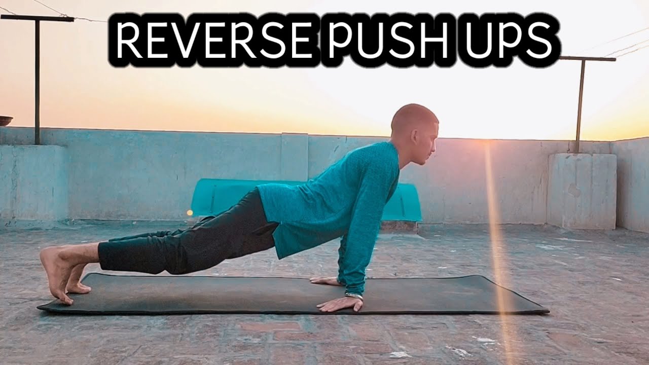 REVERSE PUSH UPS - YouTube