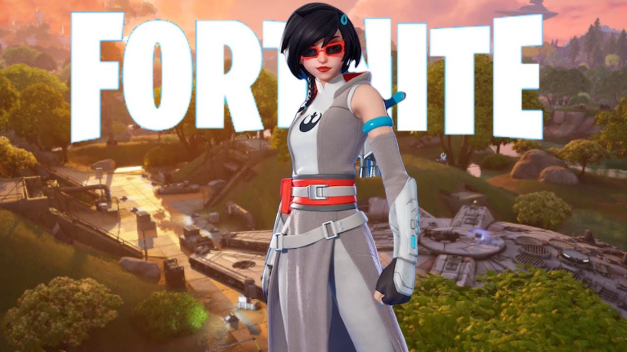 JEDI EVIE SKIN - Fortnite Gameplay [No Commentary] Chapter 6 Season MS1 ...