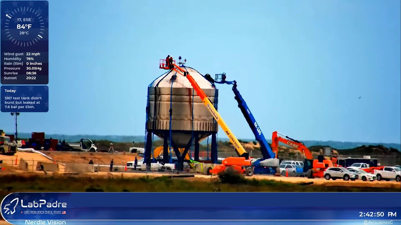 SpaceX Starship assembly 24h timelapse 2020-06-16 - YouTube