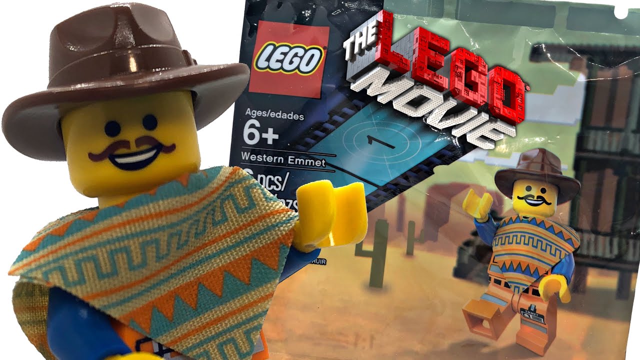 Exclusive The LEGO Movie Western Emmet Minifigure Review! | 2014 ...