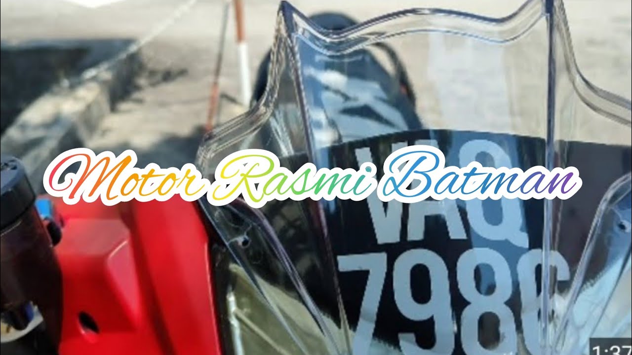 Jane Enez | Modenas Kriss MR2 | Psg cowling visor batman LC135 & bila ...