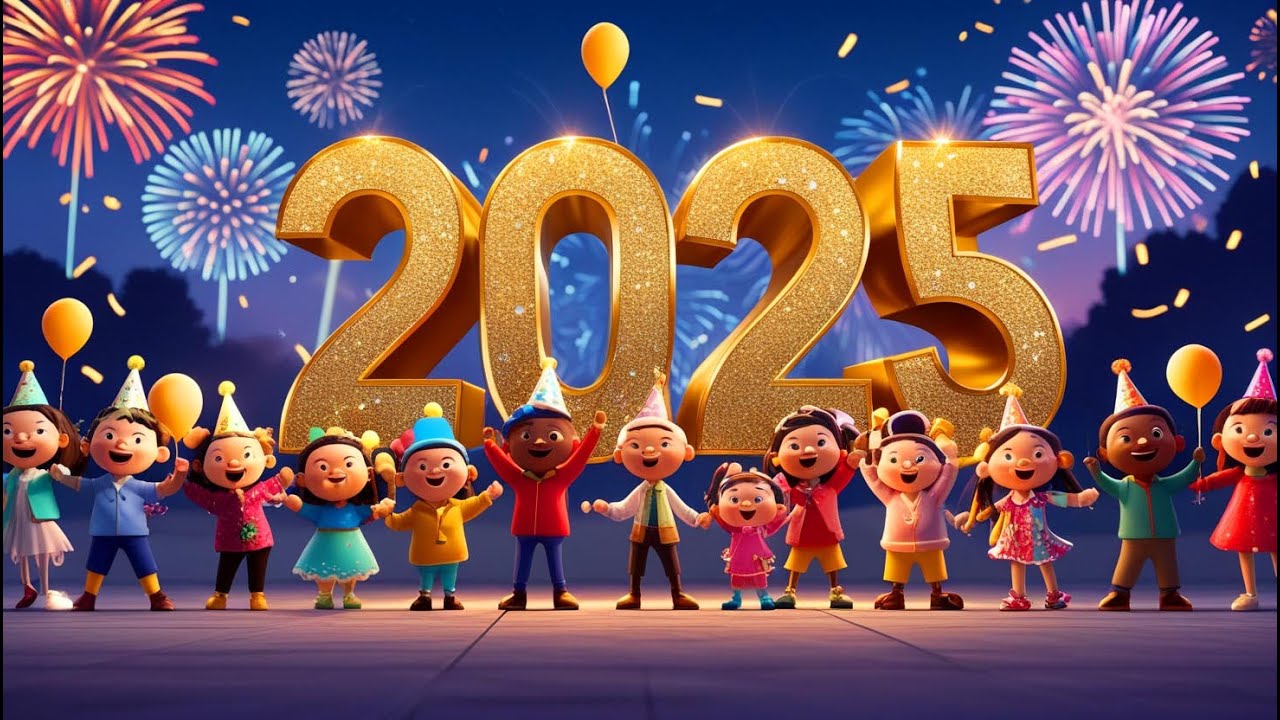 Christmas and New Year Song Cartoon Video | 2025 Celebrations - YouTube