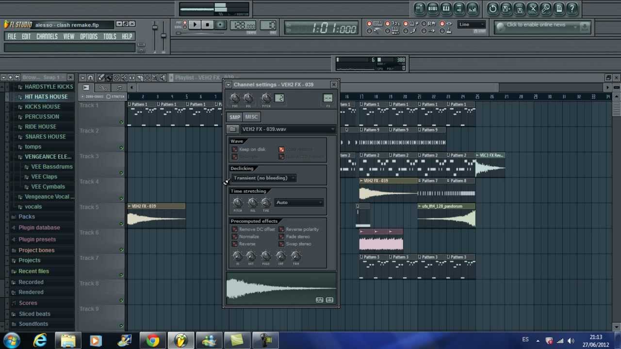 FL STUDIO REMAKE: Alesso - Clash [David Blounck] - YouTube