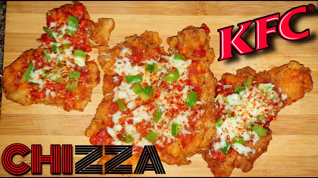 kfc style chizza || chicken + pizza || iftar recipe || Ramadan special ...
