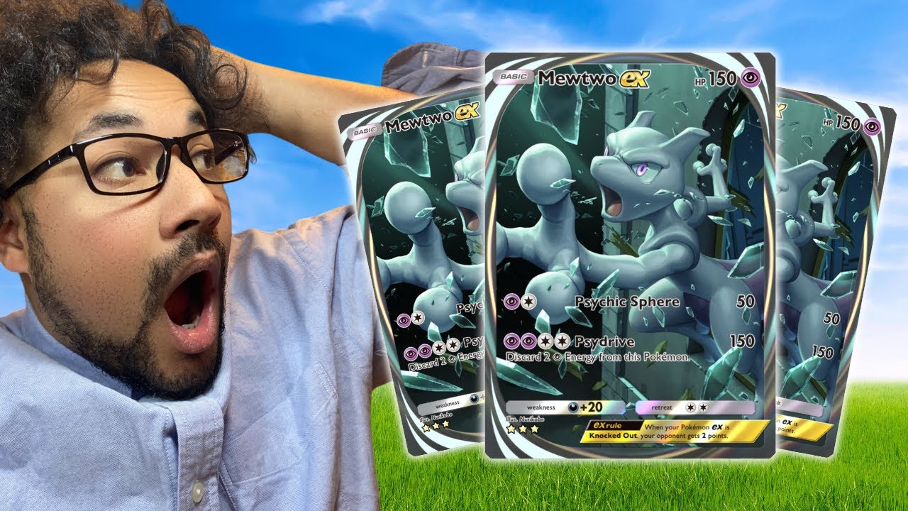 WTF! 3 MEWTWO EX IMMERSIVE choppé sur Pokemon Pocket TCG ! ouverture de ...